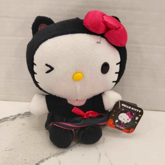 Sanrio | Toys | Hello Kitty Halloween Plush Spooky Goth Cute Sanrio ...